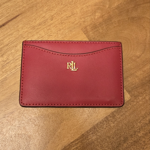 Polo Ralph Lauren | Accessories | Polo Ralph Lauren Leather Card Wallet ...